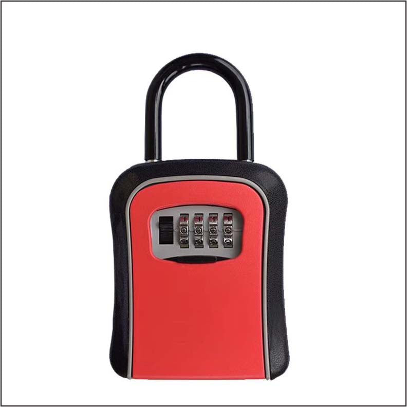 Red Lock Box | Red Combination Lock | LockBox Superstore