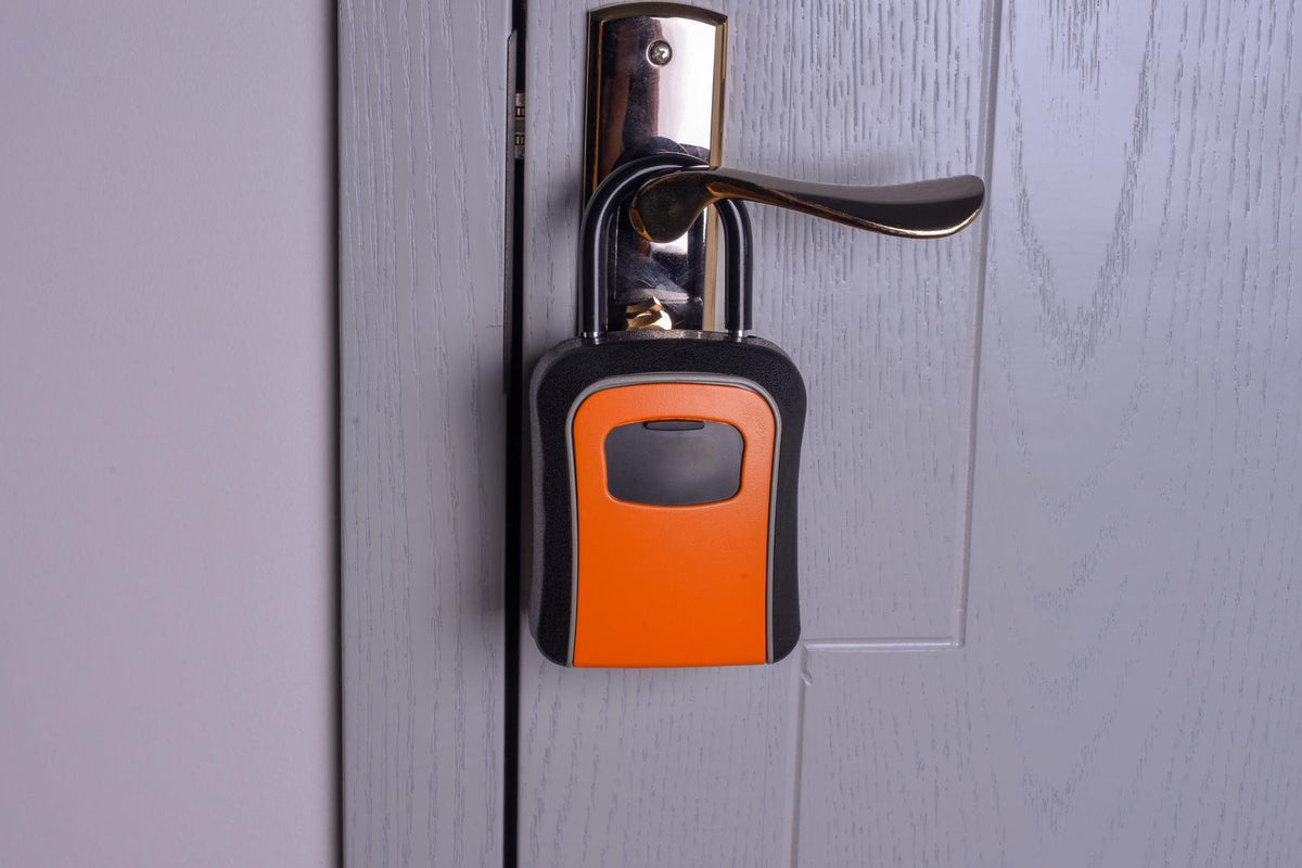 Orange Lock Box | Orange Lockbox | LockBox Superstore